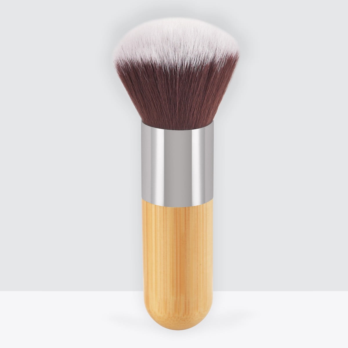 Kabuki Makeup Brushes，Flat Top Kabuki Foundation Brush，Round Top Foundations Make-up Brush ...