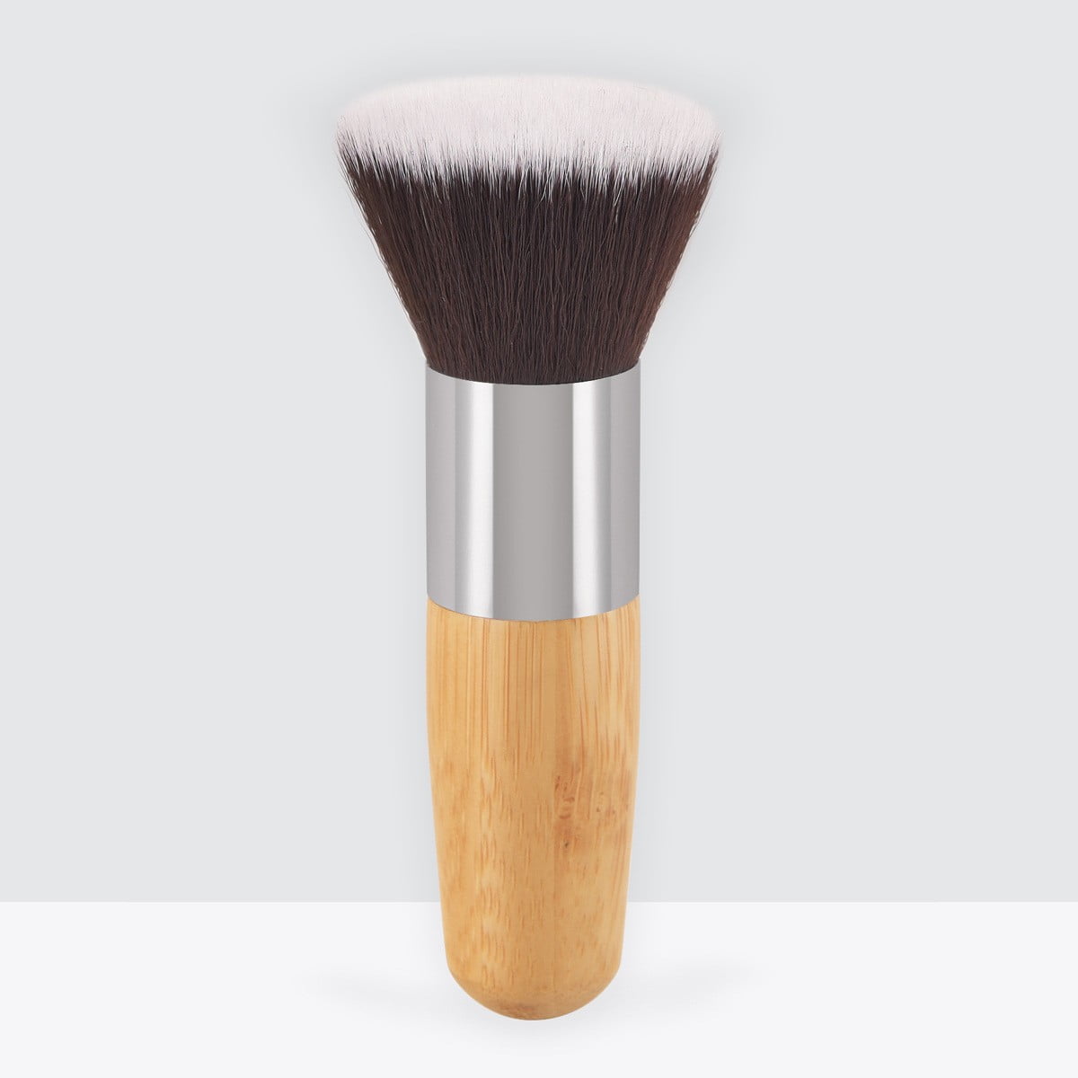 Kabuki Makeup Brushes，Flat Top Kabuki Foundation Brush，Round Top Foundations Make-up Brush ...