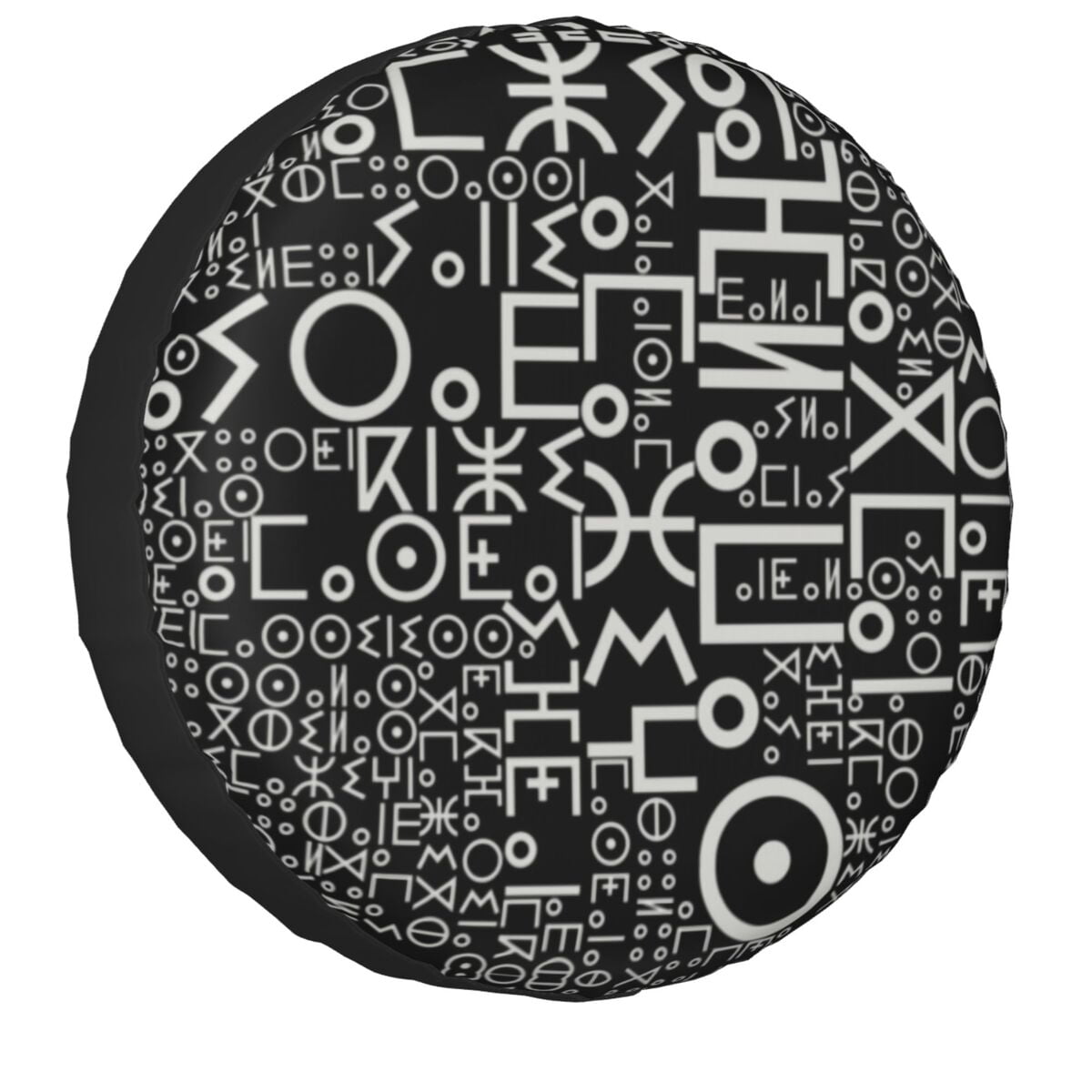 Kabyle Amazigh Flag Spare Wheel Tire Cover Case Bag Pouch for Vehicle ...