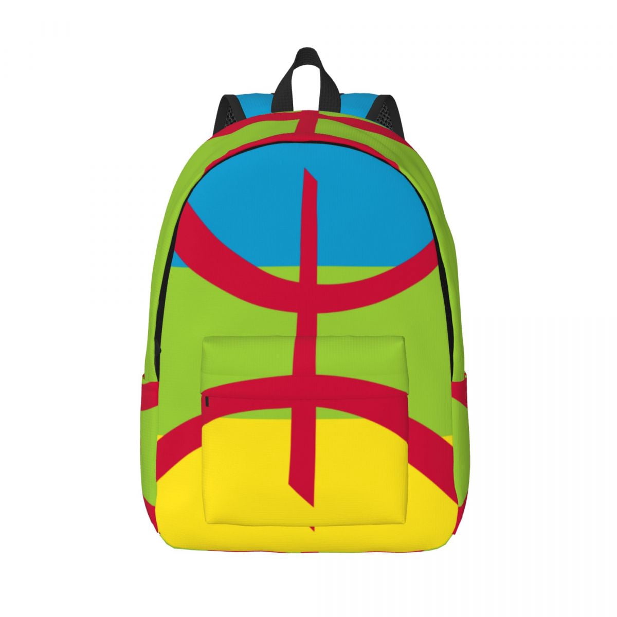 Kabylie Flag Backpack Male Student Backpack Female Large Capacity ...