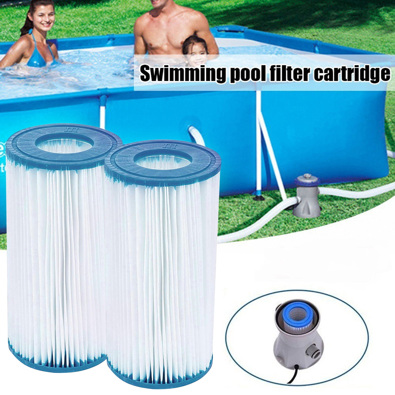 Kacaiy 1 Pc/3 Pcs/6 Pcs Pool Filter Core Type III Cartridge Pool Filter ...