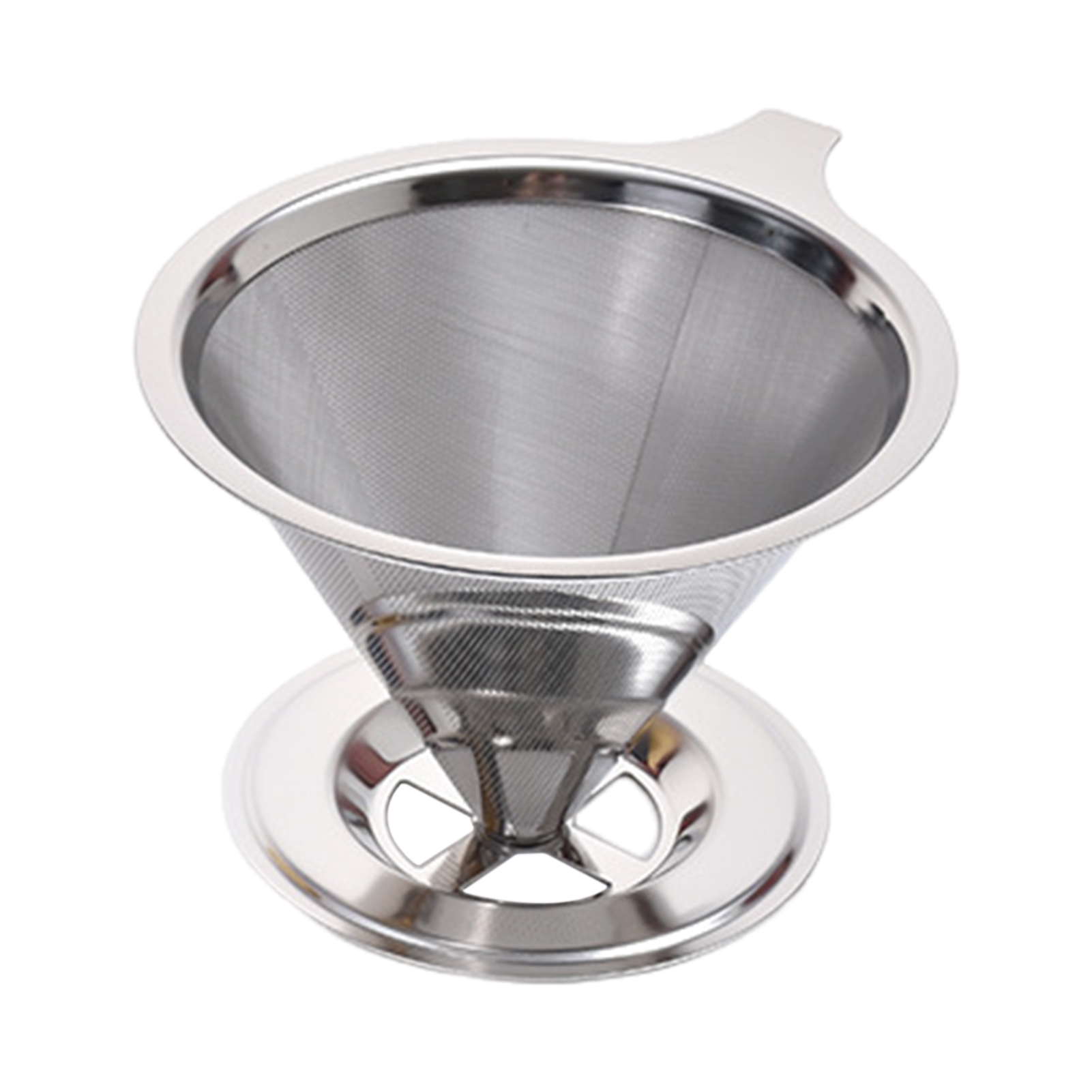 Kacaiy Coffee Filter Stainless Steel Pour Over Coffee Dripper Reusable ...