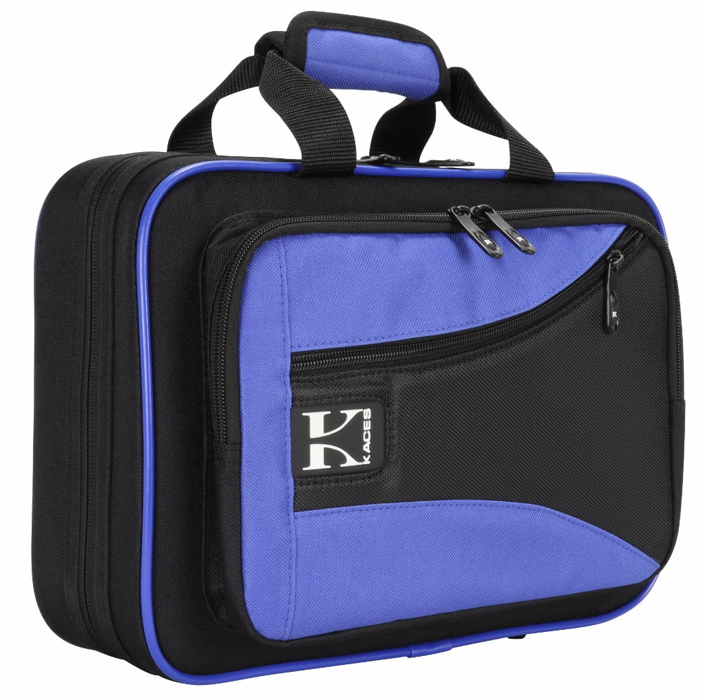 Kaces KBO-CLBL Lightweight Hardshell Clarinet Case, Blue - Walmart.com