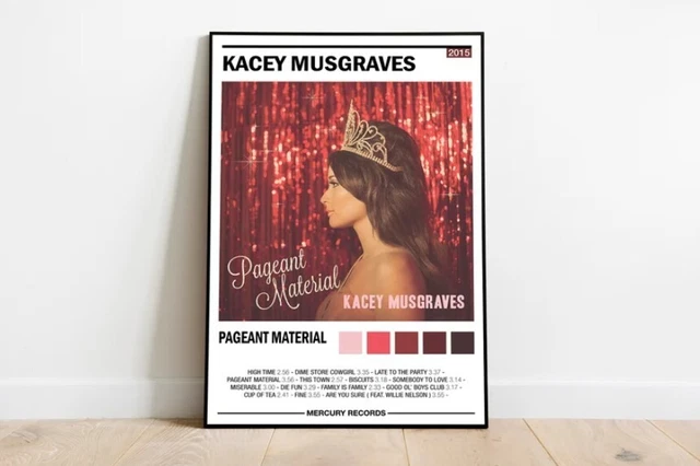 Kacey Musgrave Poster Kacey Musgrave Album Cover Pageant Material Album ...