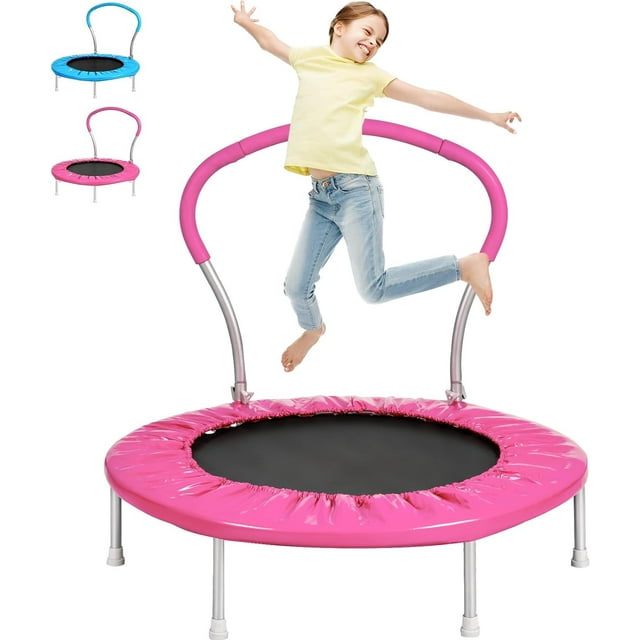 Kacho 36" Mini Trampoline for Kids & Adults, Indoor/Outdoor Jumper with ...