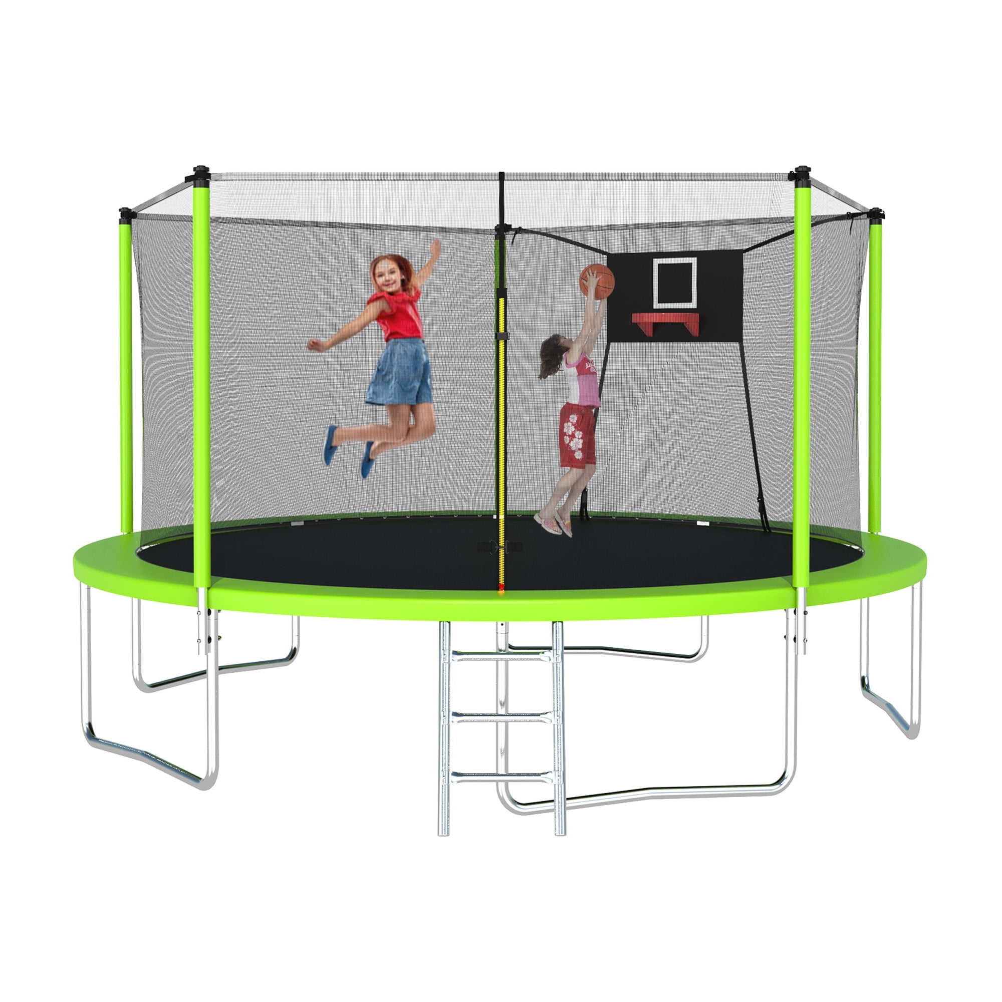 Kacho Trampoline for Adults and Kids, 1400lb 14FT Trampoline with ...