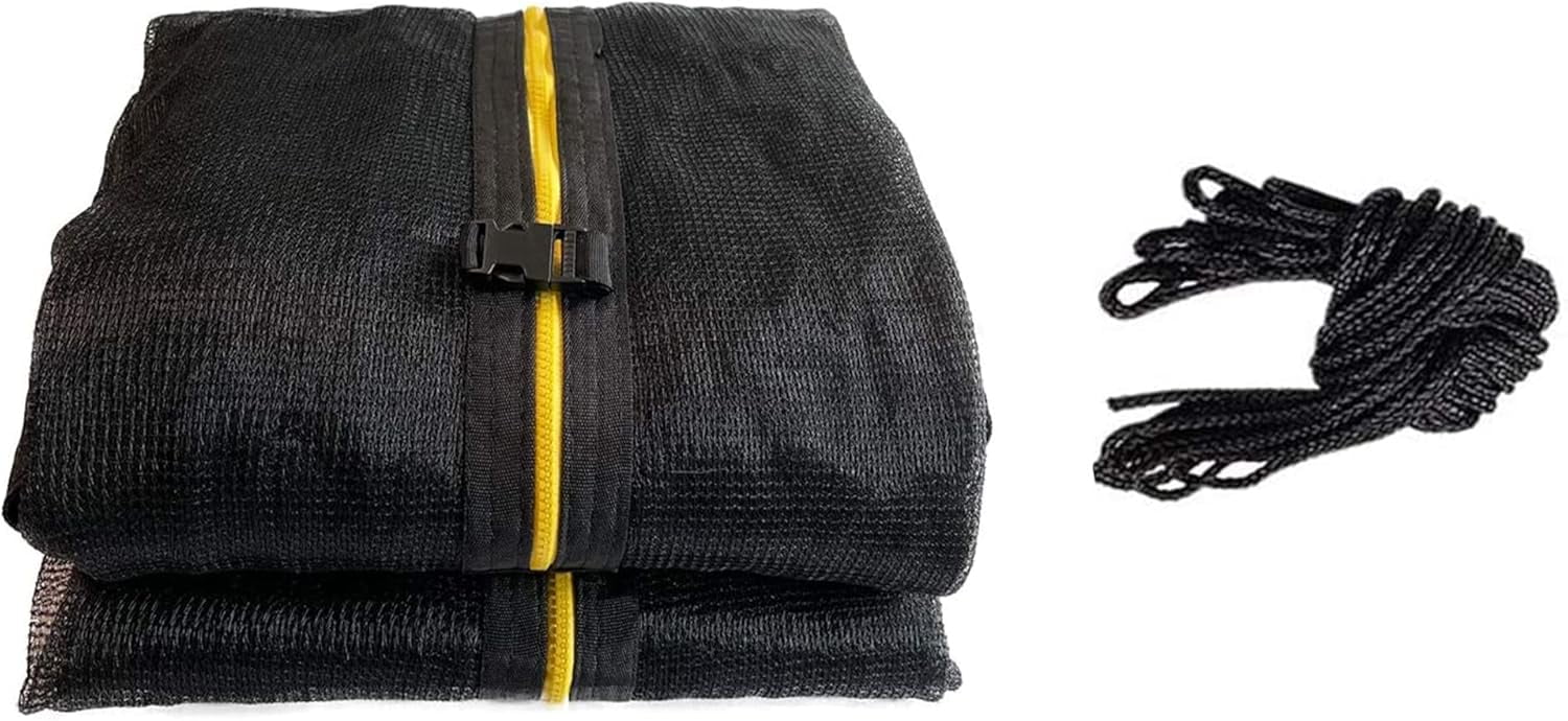Kacho Trampoline Replacement Enclosure Net for 8/12 Straight Poles ...