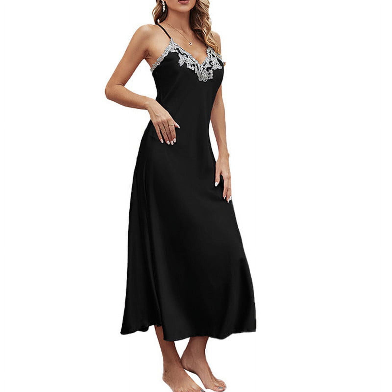 Kadahis Kadahis Lingerie For Women Nightwear Underwear Satin Hem Sling ...