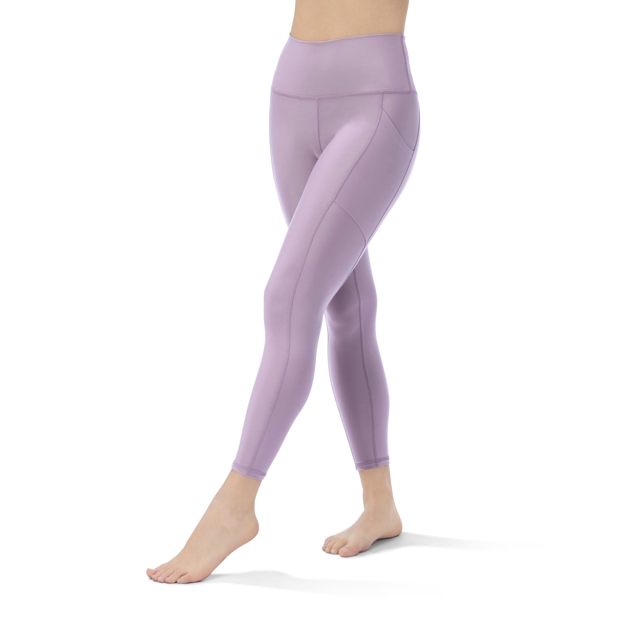 Kadi Women's High Waisted 7/8 Length Legging with Side Pockets, Small ...