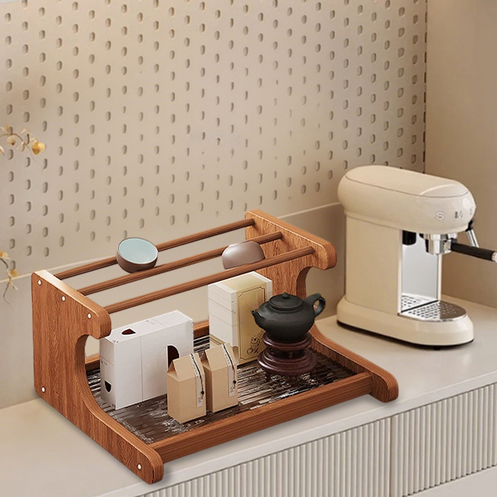 Kadlawus Under $5 ! Desktop Display Shelf Multi Layer Organizer Cup ...