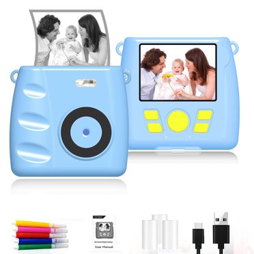 Canon Seaside Blue IVY CLIQ Instant Camera Printer - Walmart.com