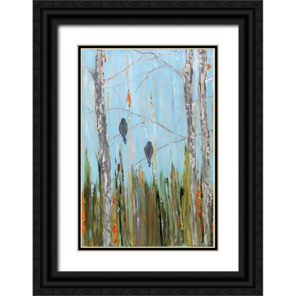 Kadmiri, Aziz 11x14 Black Ornate Wood Framed with Double Matting Museum ...