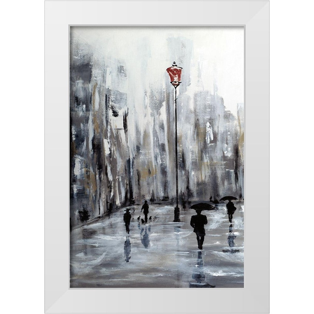 Kadmiri, Aziz 11x14 White Modern Wood Framed Museum Art Print Titled ...