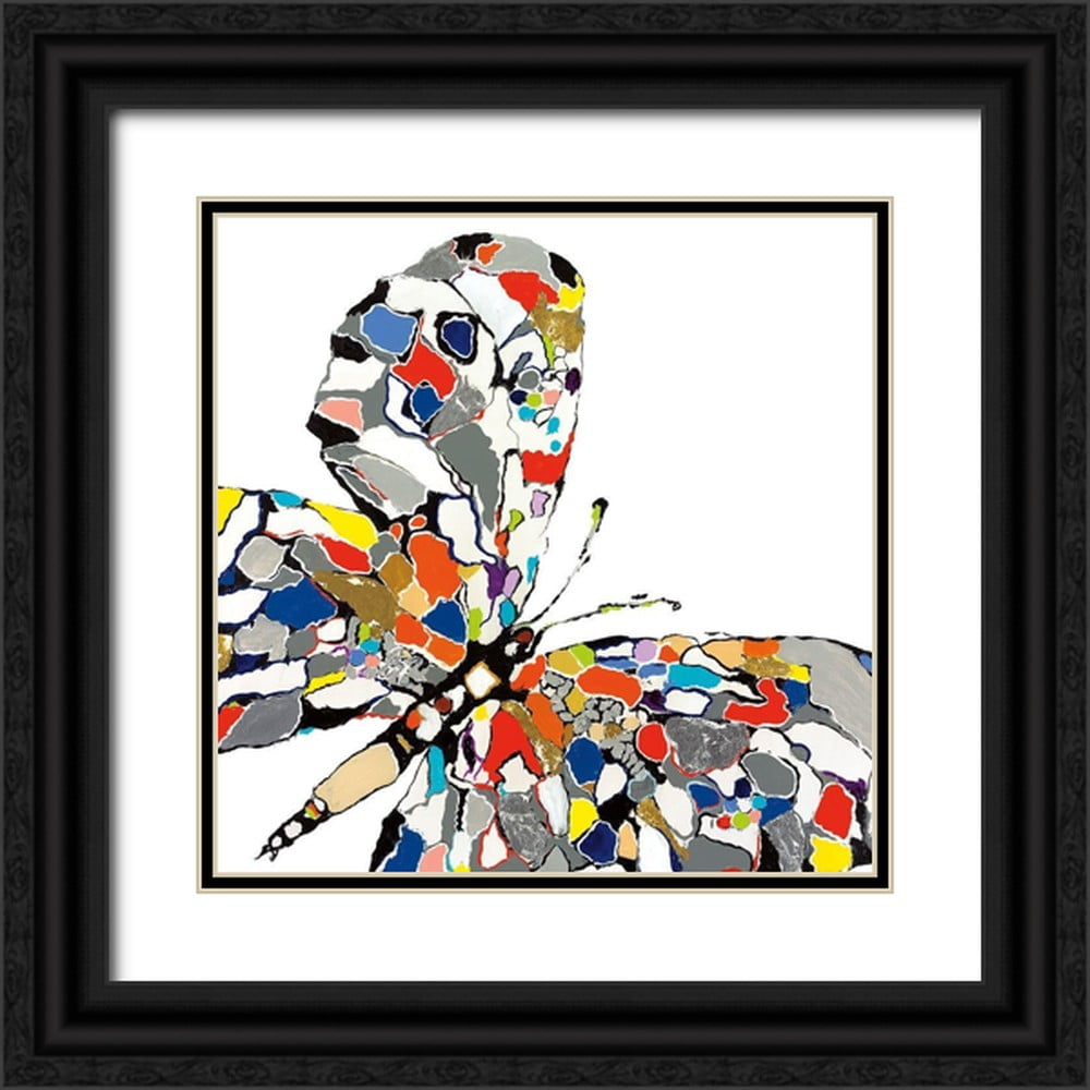 Kadmiri, Aziz 12x12 Black Ornate Wood Framed with Double Matting Museum ...