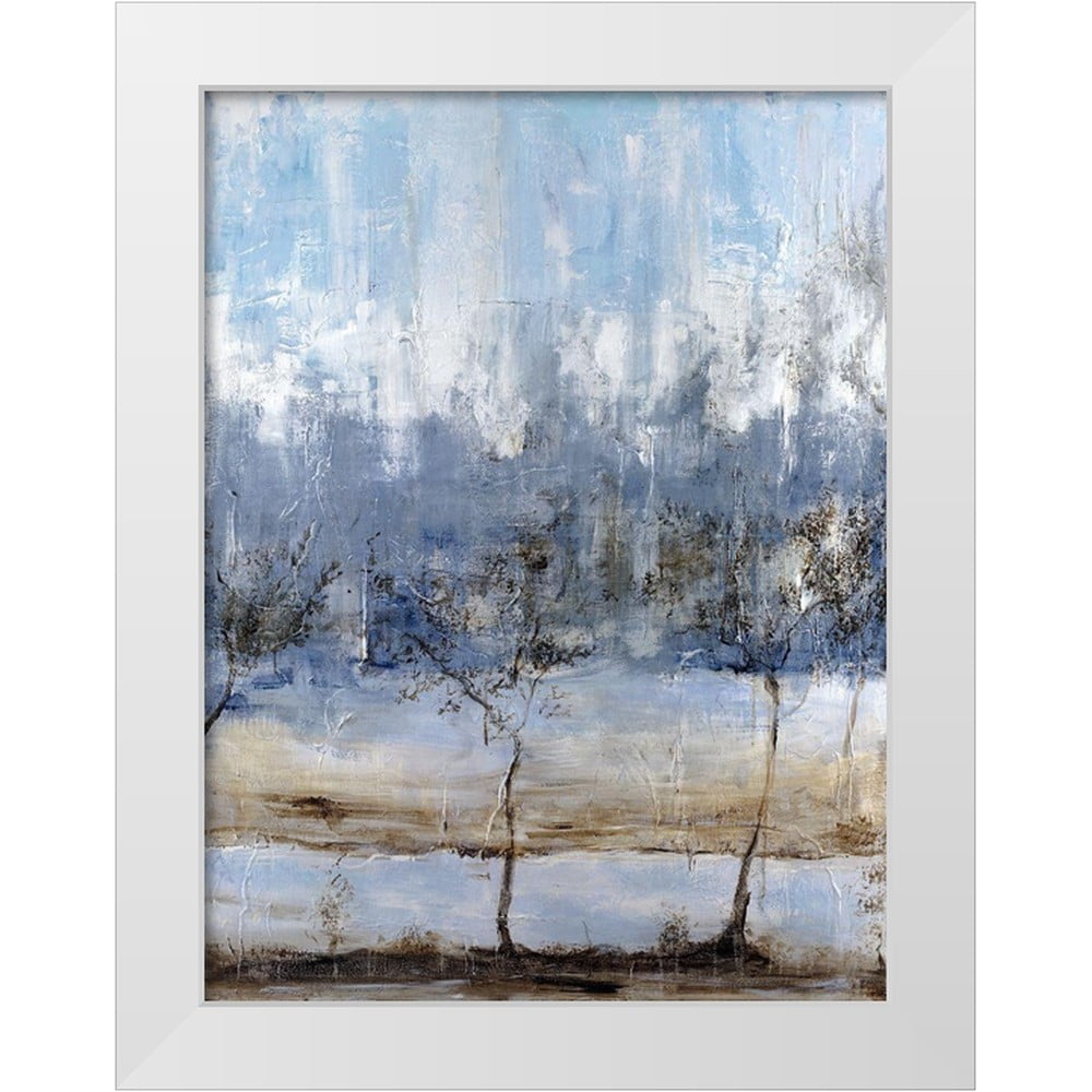 Kadmiri, Aziz 12x14 White Modern Wood Framed Museum Art Print Titled ...