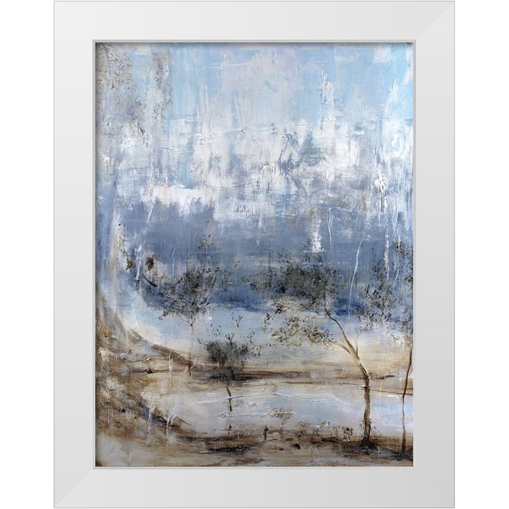 Kadmiri, Aziz 15x18 White Modern Wood Framed Museum Art Print Titled ...