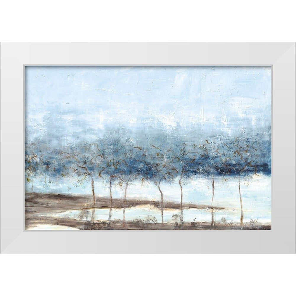 Kadmiri, Aziz 18x13 White Modern Wood Framed Museum Art Print Titled ...