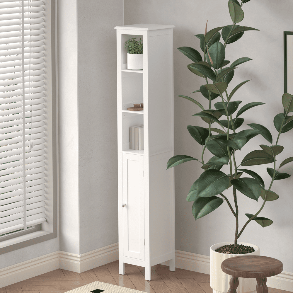 Kadyn 66.92" Storage Cabinet with Adjustable Shelves,1 Doors ...