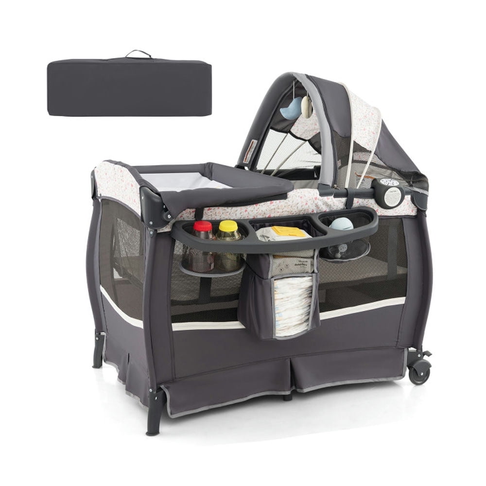 Kadyn Baby Bed Rocking Bassinets,Baby Bassinet, Bedside Bassinet, 4 in ...