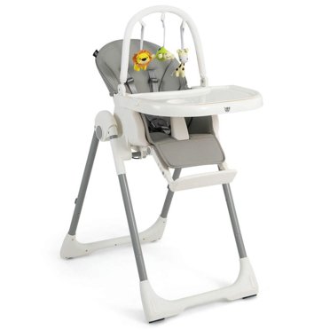 Baby Trend Portable High Chair, Ice Gray - Walmart.com