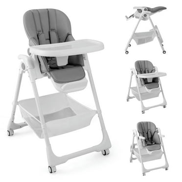 Infans 4-in-1 Convertible Baby High Chair Feeding w/ Removable Double ...