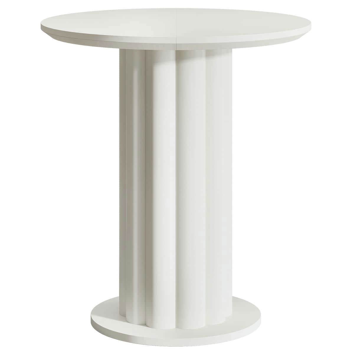 Kadyn Bar Table, Counter Pub Table, Round Bar Table, 30" Pub Table with ...