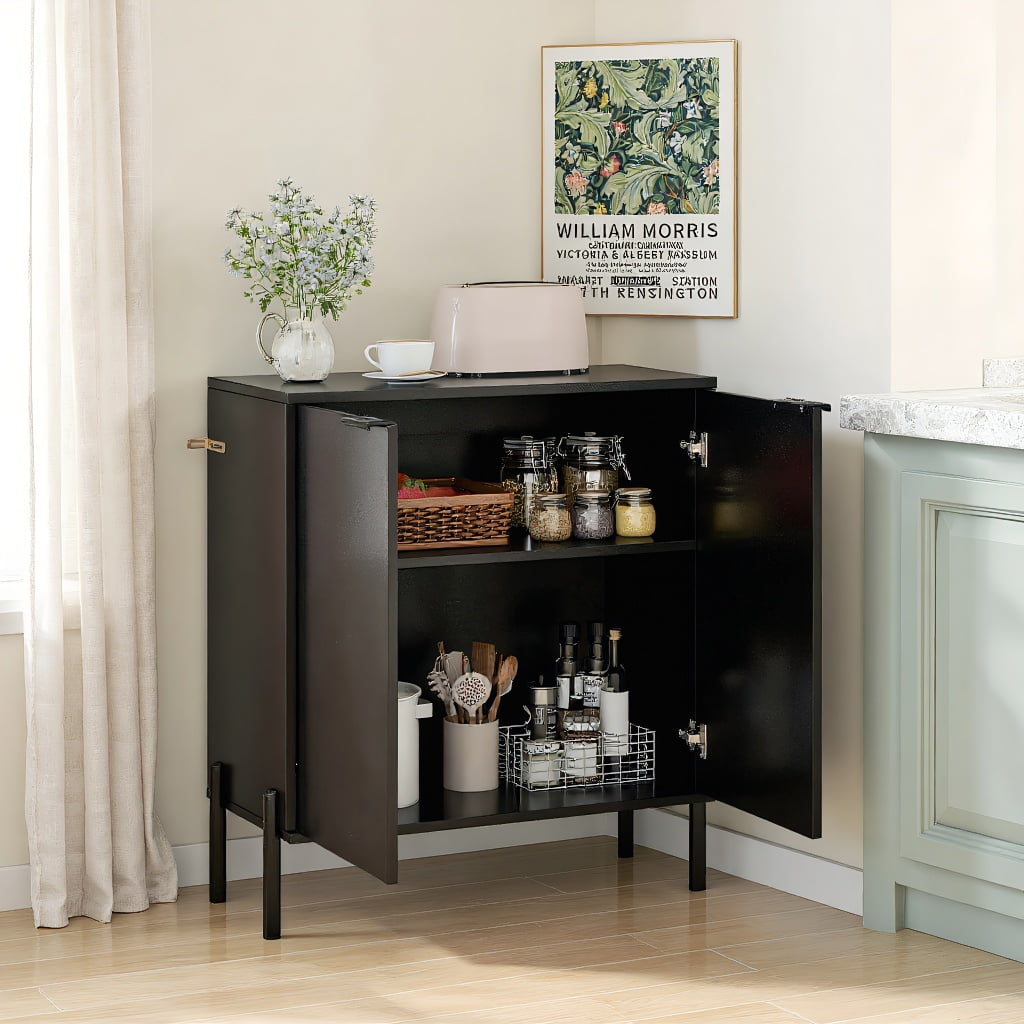 Kadyn Buffet Sideboard,Sideboard Buffet Cabinet,2-Door Buffet Cabinet ...