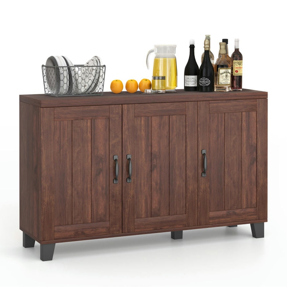 Kadyn Buffet Sideboard,Sideboard Buffet Cabinet,3-Door Buffet Sideboard ...