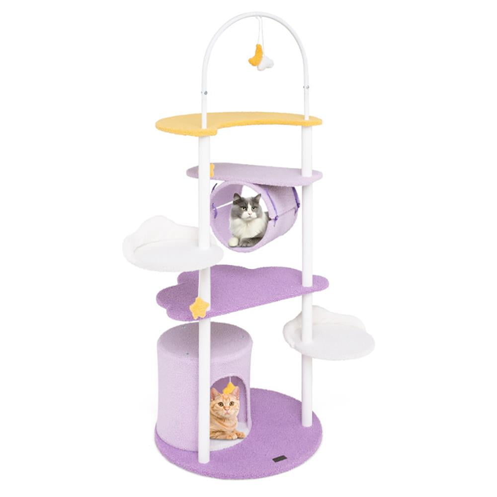 Kadyn Cat Tree, Cat Tower, Cats Stand Rack,62 Inches Large Cat Tower ...