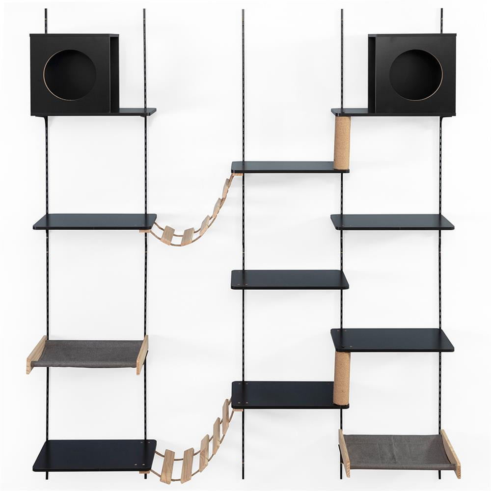 Kadyn Cat Tree for Large Cat, Cat Tower Heavy Duty, Extra Tall Cat ...