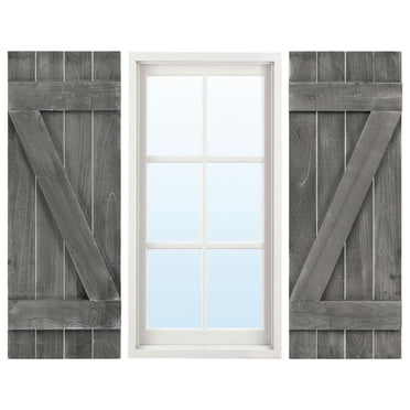 Homeside 4 Board and Batten Joined Vinyl Shutters (1 Pair) In Stock Now ...