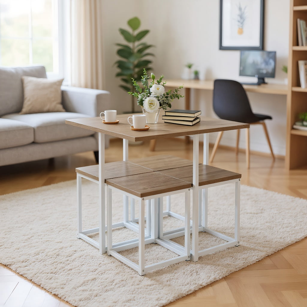 Kadyn Dining Room Table Chair Set,Kitchen Table Set, Dining Room Set,5 ...