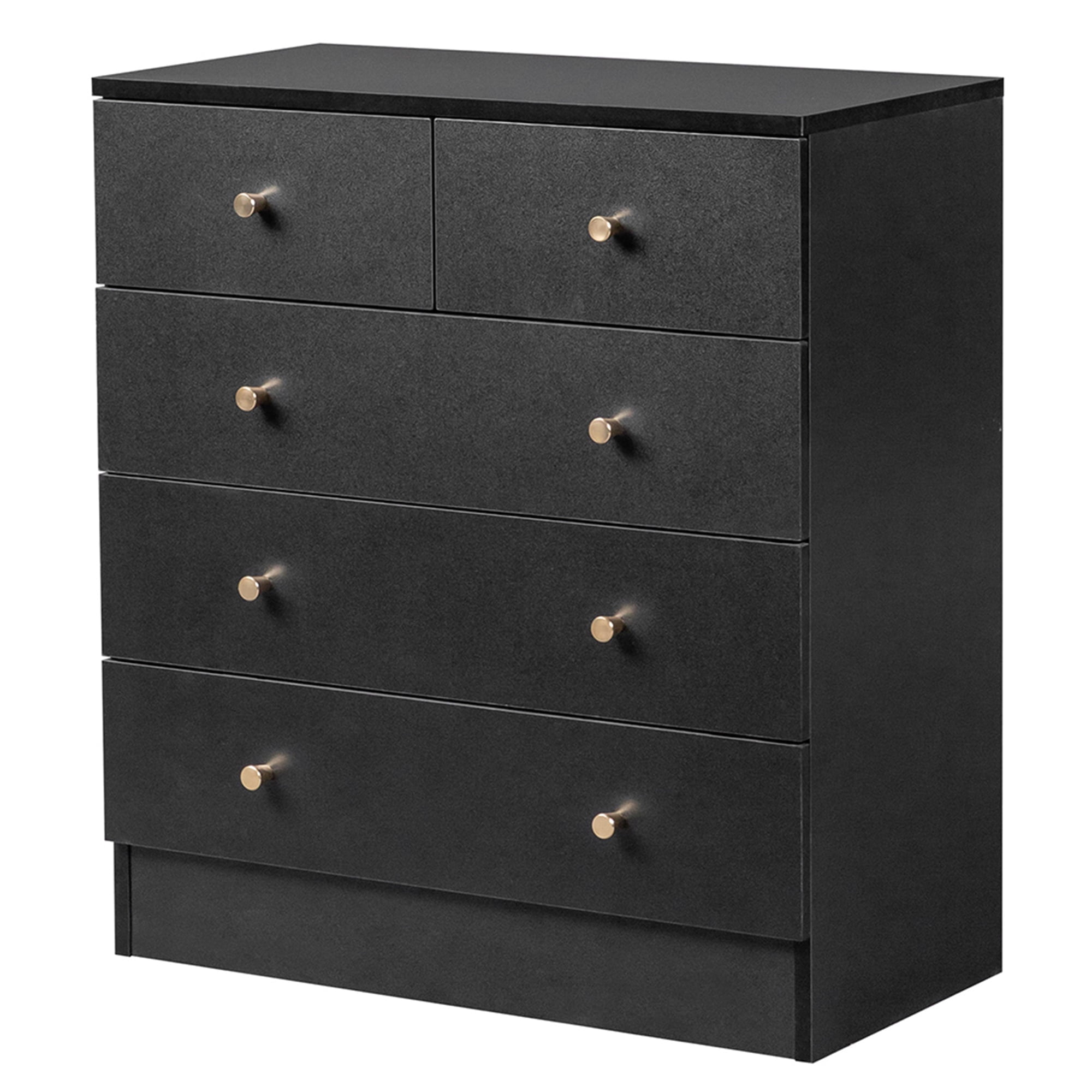 Kadyn Drawer Dresser, Four Layers and Five Drawers Chest of Drawers ...