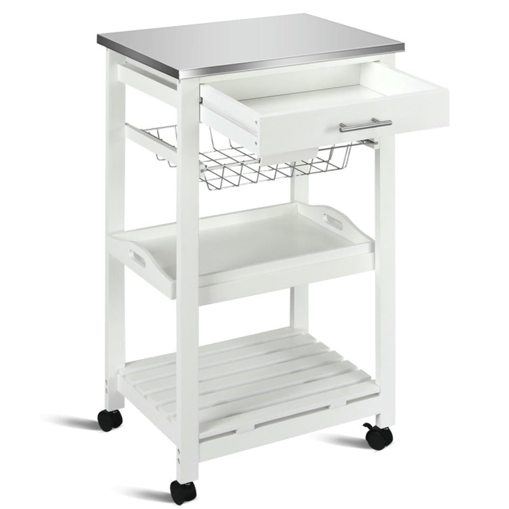 Kadyn Kitchen Island Cart, Mobile Carts,Kitchen Island Cart with ...
