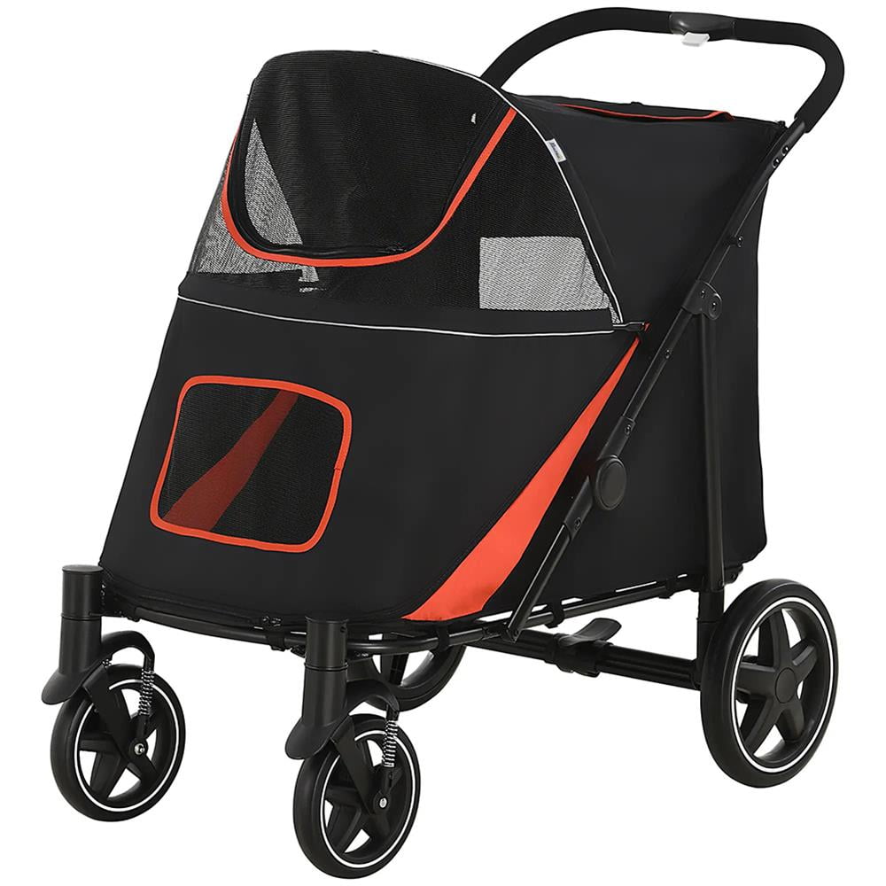 Kadyn Pet Stroller, Travel Puppy Stroller,One-Click Foldable Dog ...