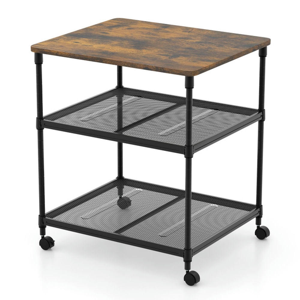 Kadyn Printer Table, Printer Stand,Printer Storage Rack,3 Tier Printer ...