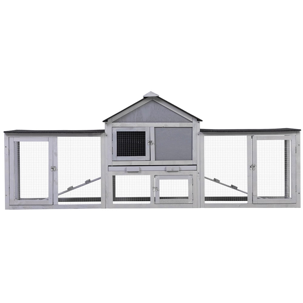 Kadyn Rabbit Hutch Chicken Coop, Hen House,Bunny Hutch,Rabbit Cage ...