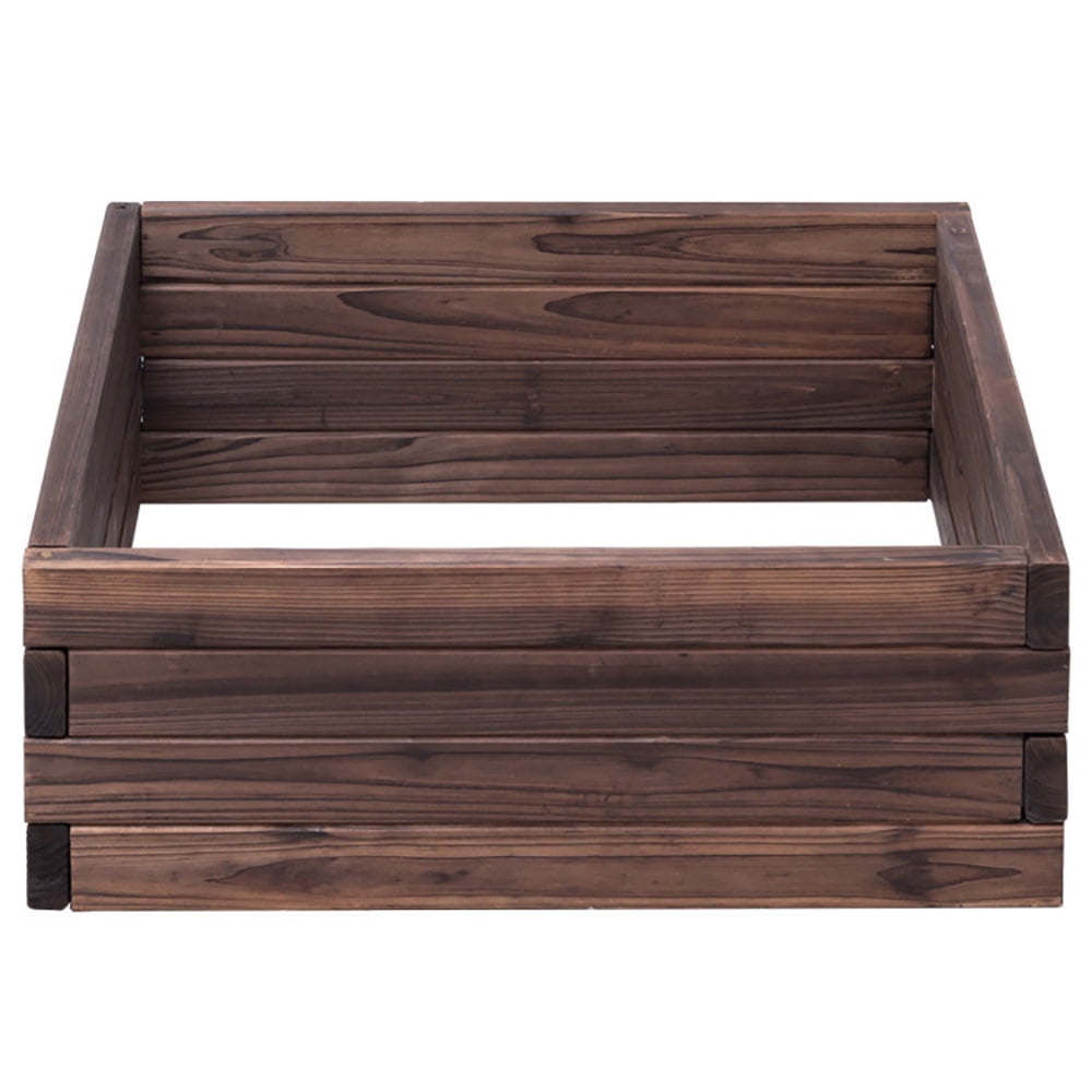 Kadyn Raised Garden Bed, Horticulture Elevated Flower Box, Planter ...