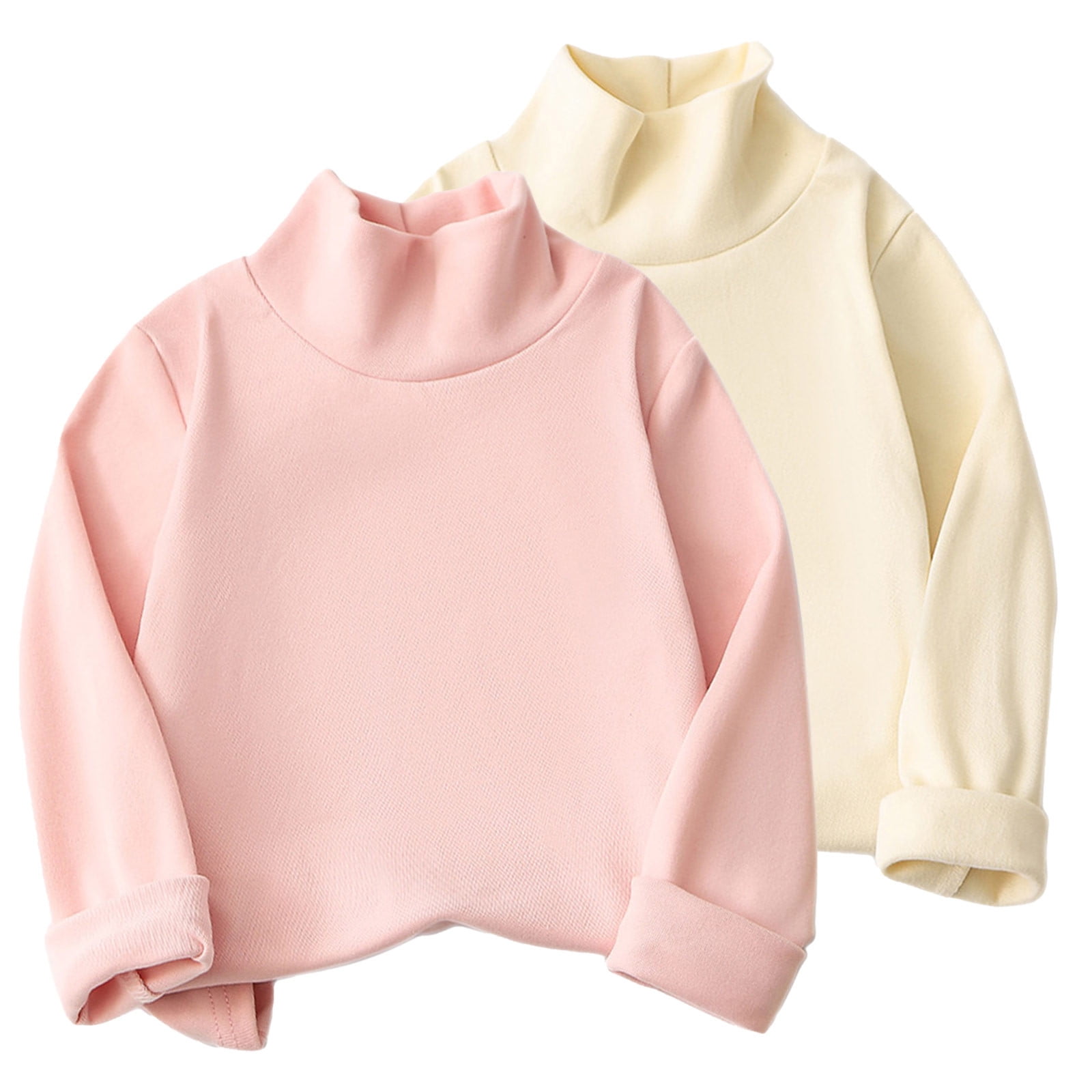 Kaemgyyd 2 Pack Infant Newborn Clothes Fall Winter Warm Mock Neck ...
