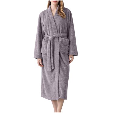 PAVILIA Premium Womens Plush Soft Robe, Lightweight, Full Length with ...