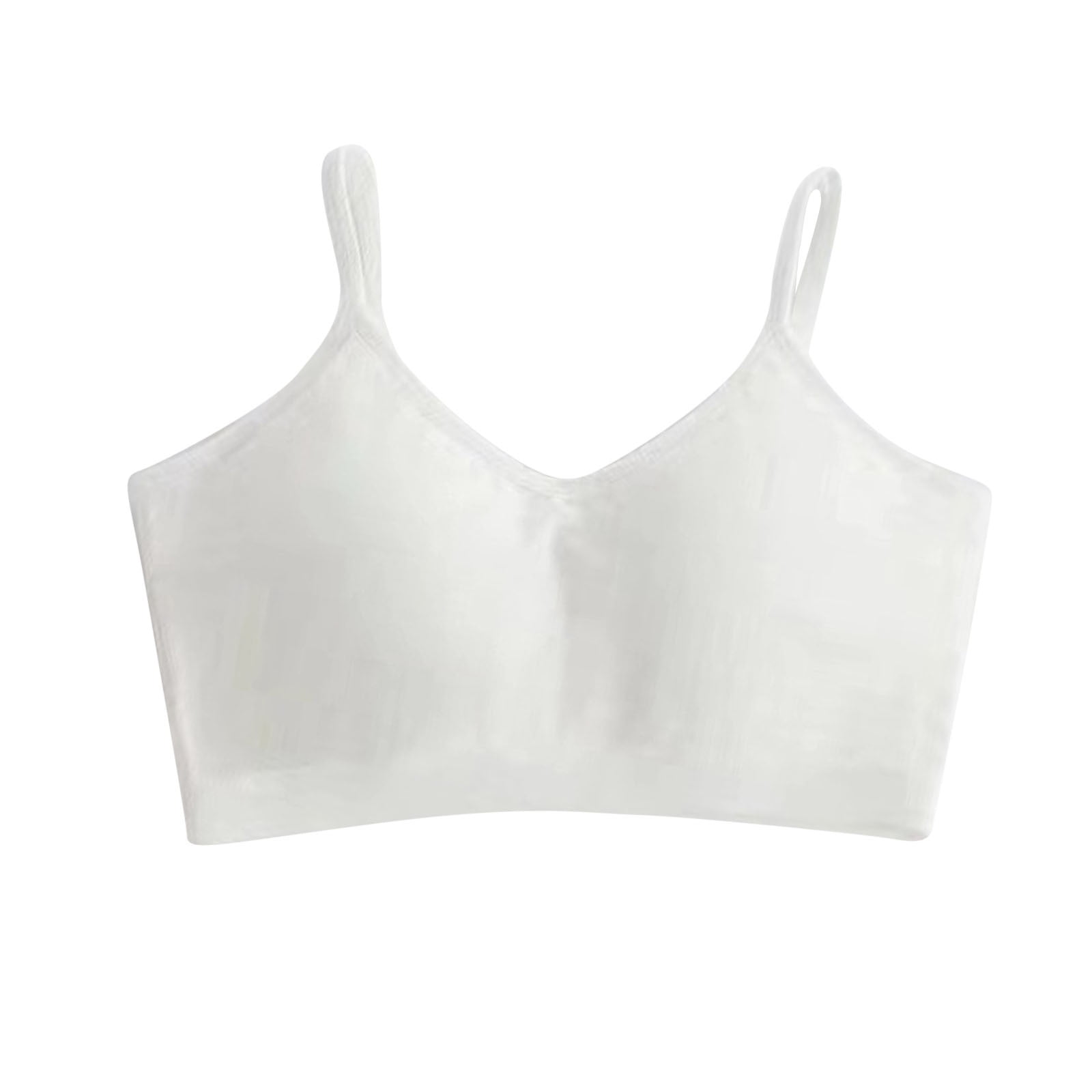 Kaemgyyd Sports Bras for Women Spaghetti Strap Padded Cami Tops ...