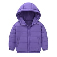 Gyratedream 2-6T Toddler Kids Little Boy Girl Winter Down Coat Fleece Lined Hooded Jacket ...