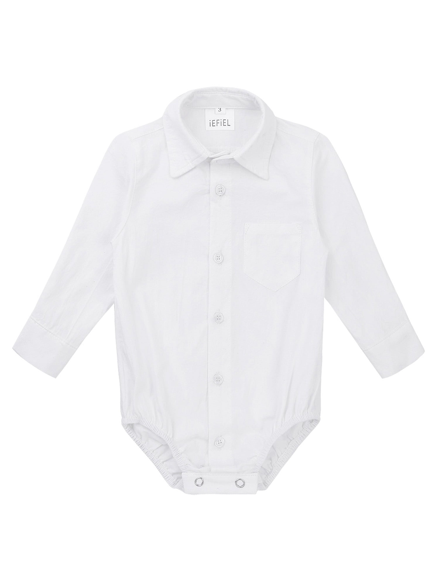 Kaerm Infant Baby Boys Long Sleeves Gentleman Romper Jumpsuit Formal ...