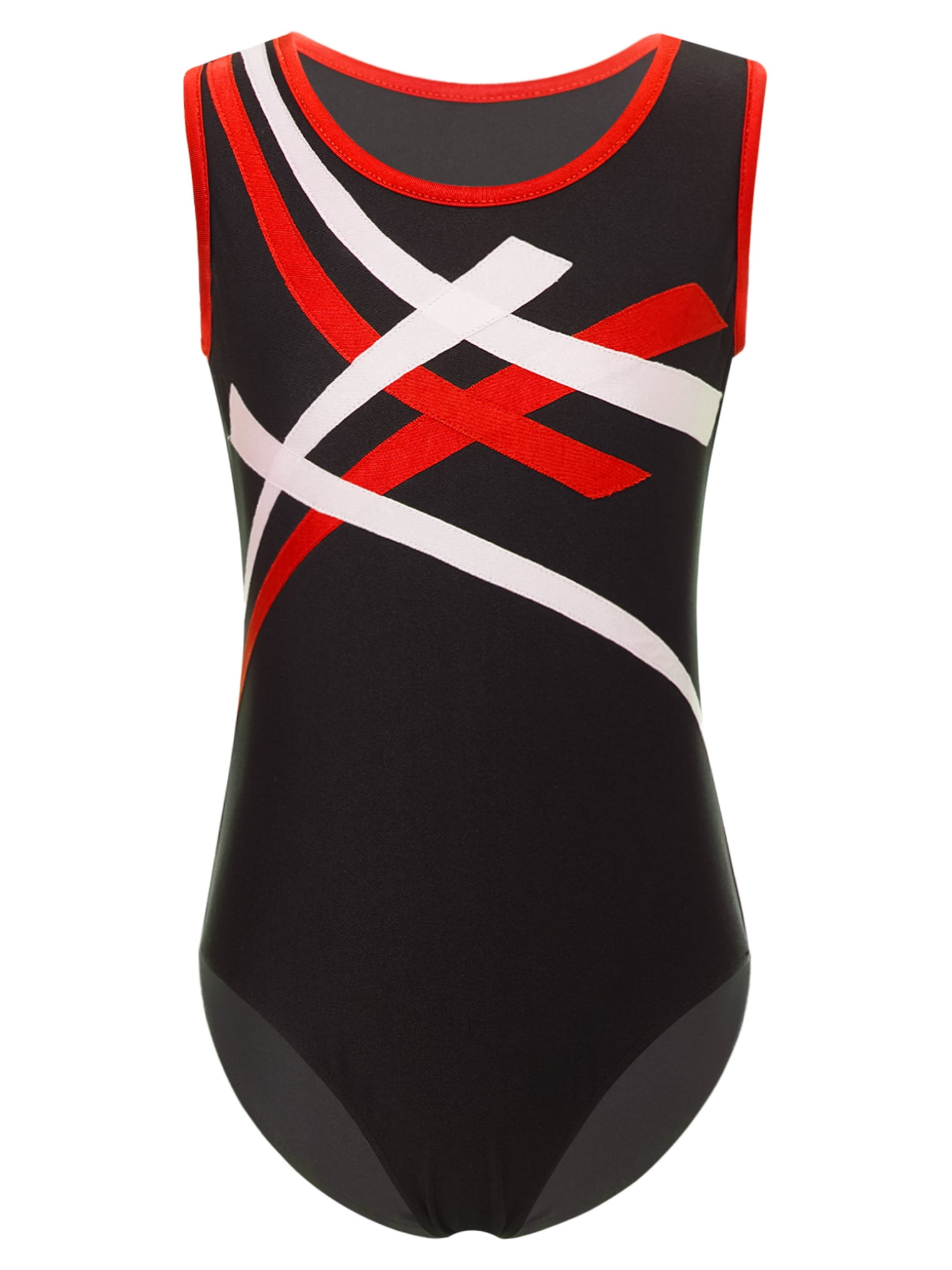 Kaerm Kids Boys Girls Gymnastics Leotard Sleeveless Bodysuits Biketards ...