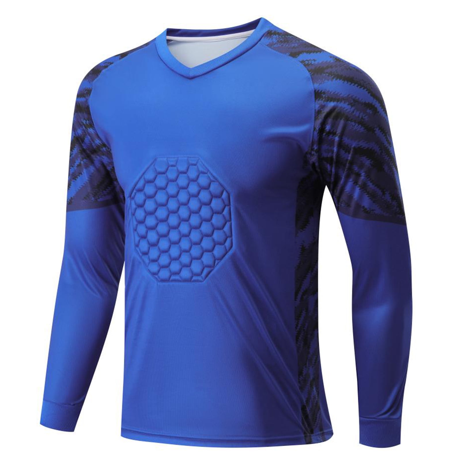 Kaerm Kids Boys Soccer Goalkeeper Goalie Shirt Soccer Practice Padded ...
