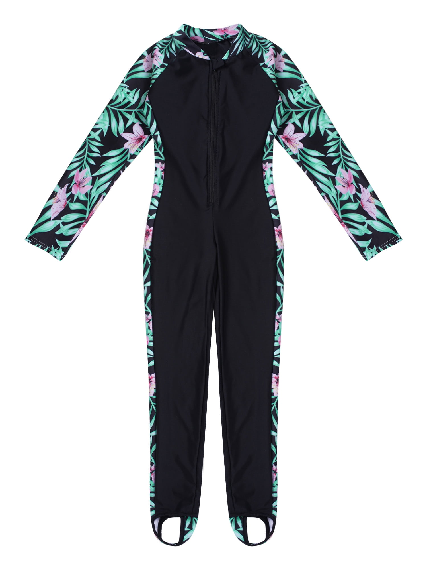 Kaerm Kids Girls Boys Long Sleeve Sunsuit Wetsuit Sun Protection Rash ...