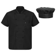 Red Kap Eight Pearl Button Chef Coat with Thermometer Pocket - Walmart.com