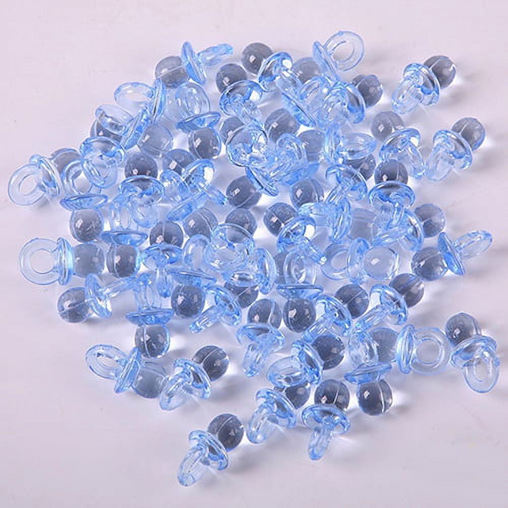 Kaesi 50pcs Pink Mini Pacifiers Baby Girl Boy Nipple Shower Party Favor ...