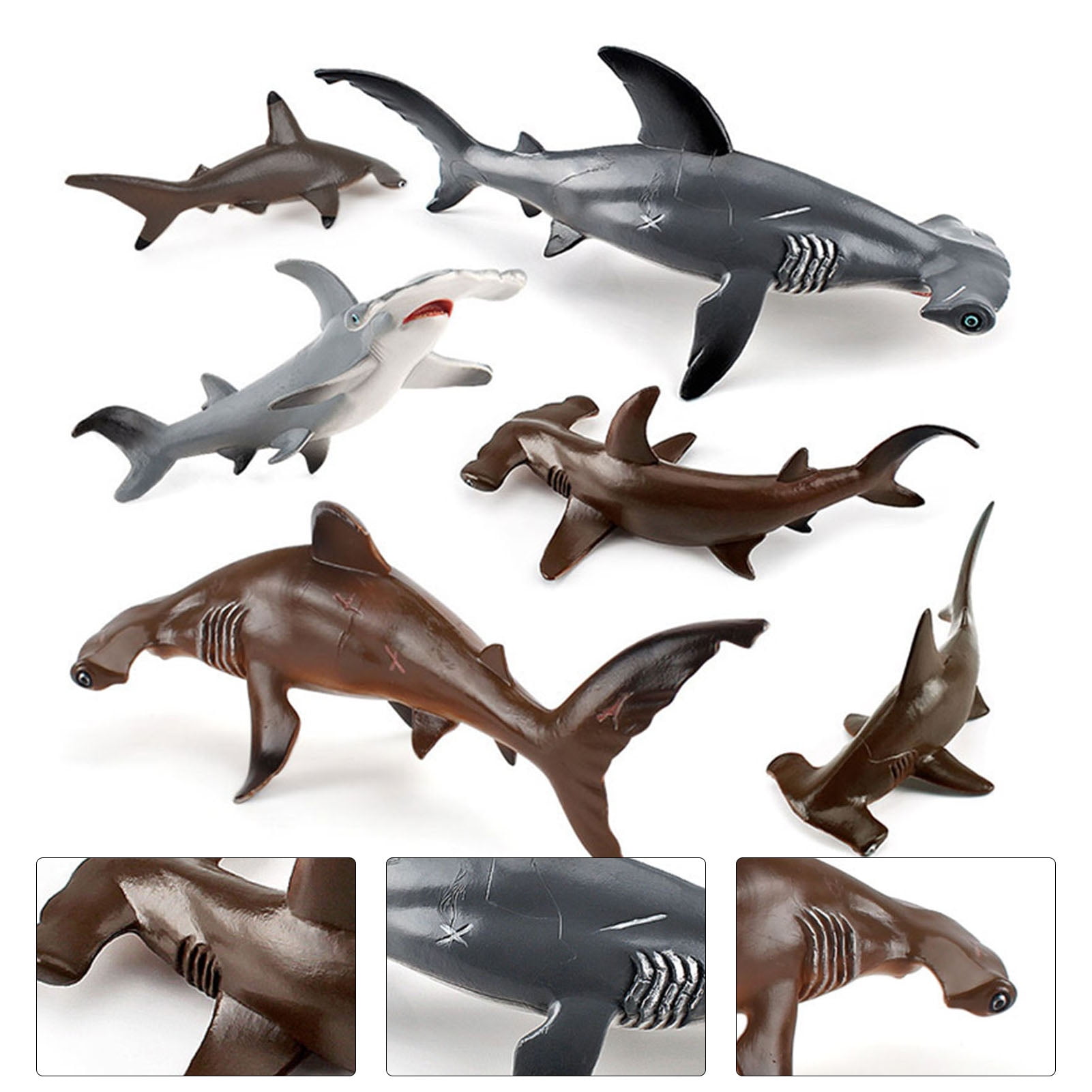 Kaesi Ocean Animal Toy Vivid 3D Effect Cartoon Underwater World Whale ...