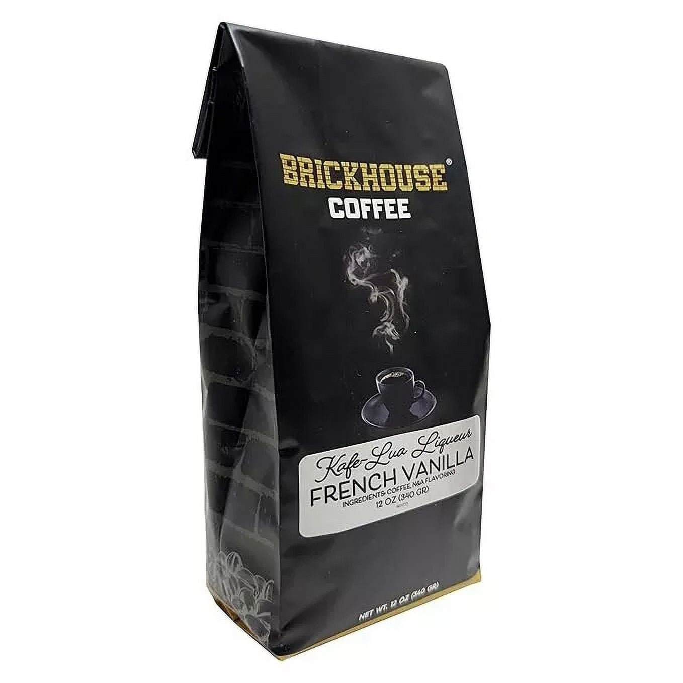 Kafe-Lua Liqueur Flavored Ground Coffee By Brickhouse, French Vanilla ...